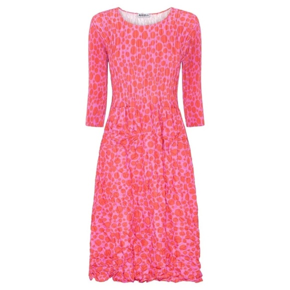 Alquema | Dresses | Alquema 34 Sleeve Smash Pocket Midi Dress Sherbet ...